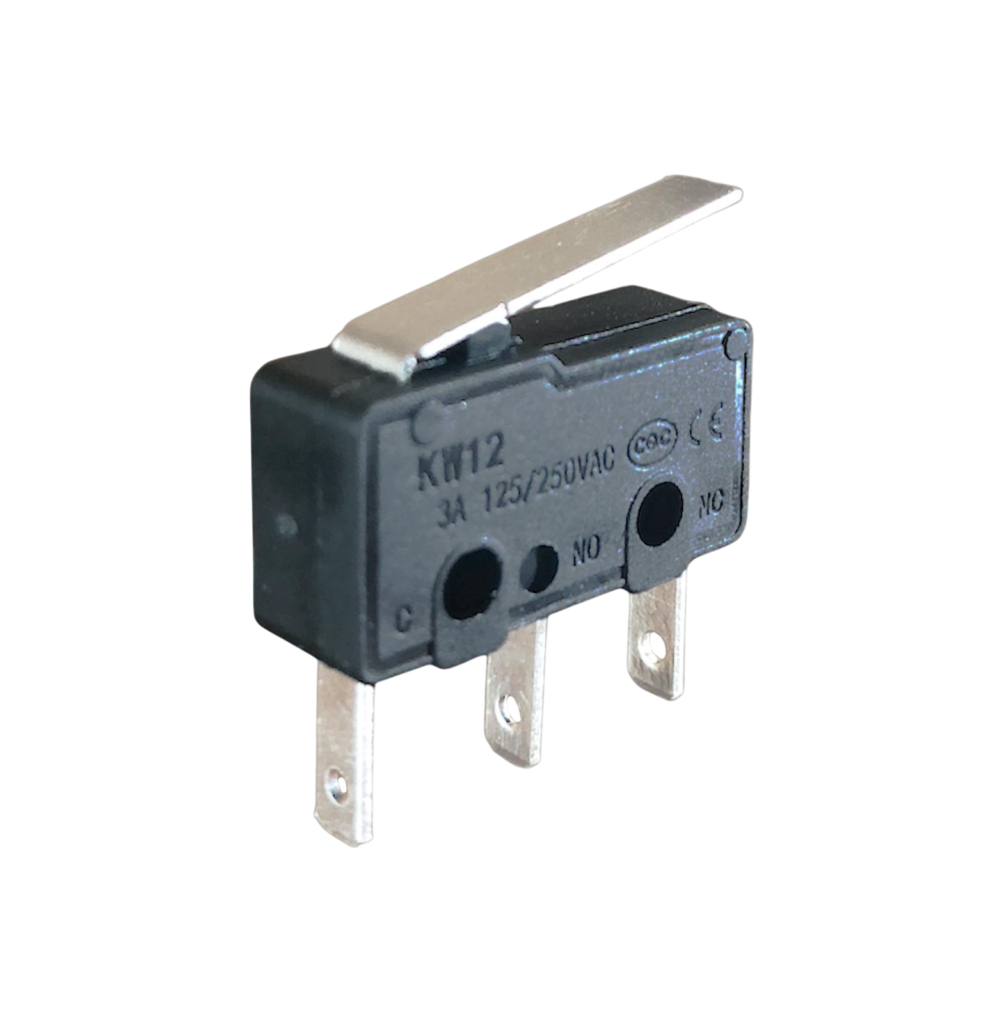 BE-163-3 Micro Switch Lehim Uzun Bacak Kısa Paletli - Buhara Elektronik BE-163-3 Micro Switch ...